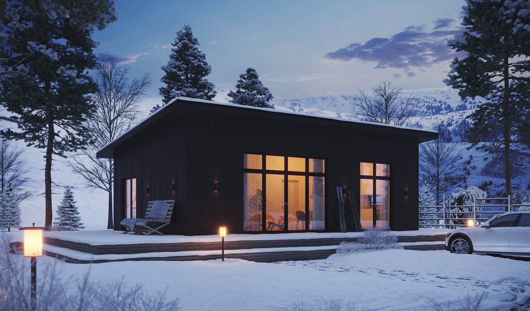 Fritidshus - Fritidshuset Pulpet 70 kvm