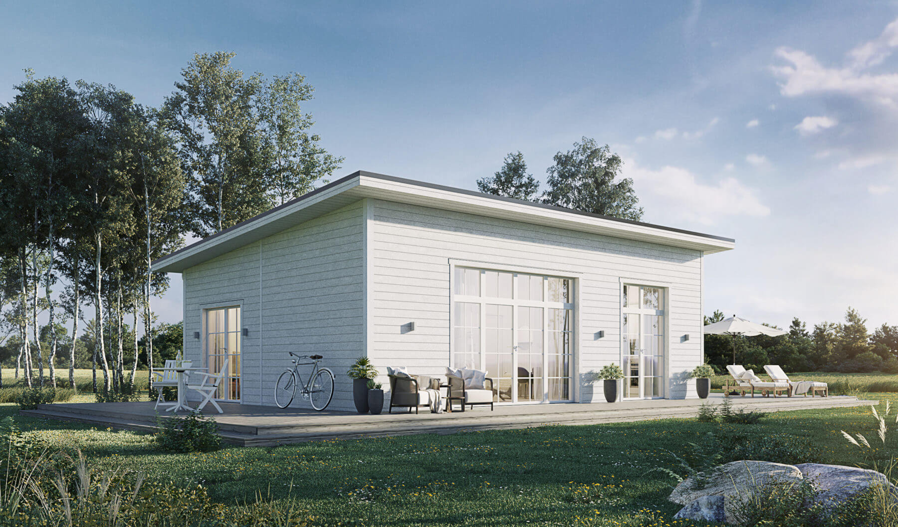 Fritidshus - Fritidshuset Pulpet 70 kvm