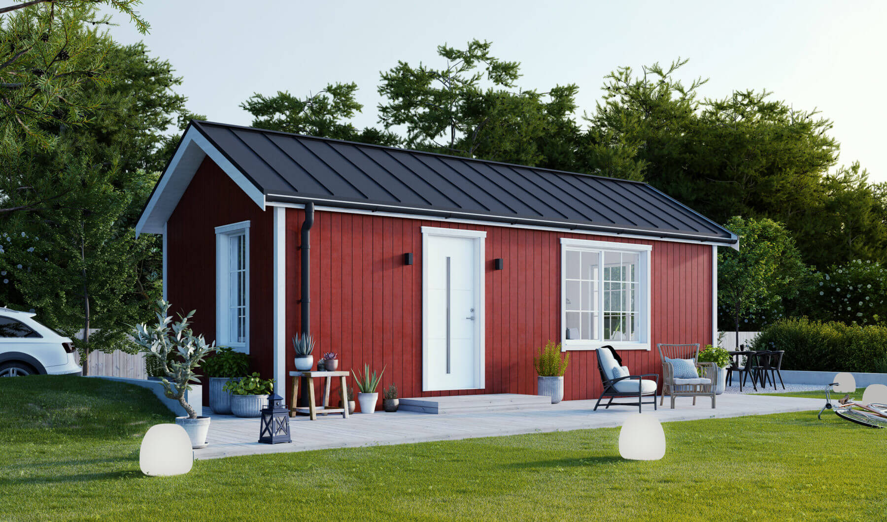 Atefallshus Klassisk 30 kvm med loft - Husverket