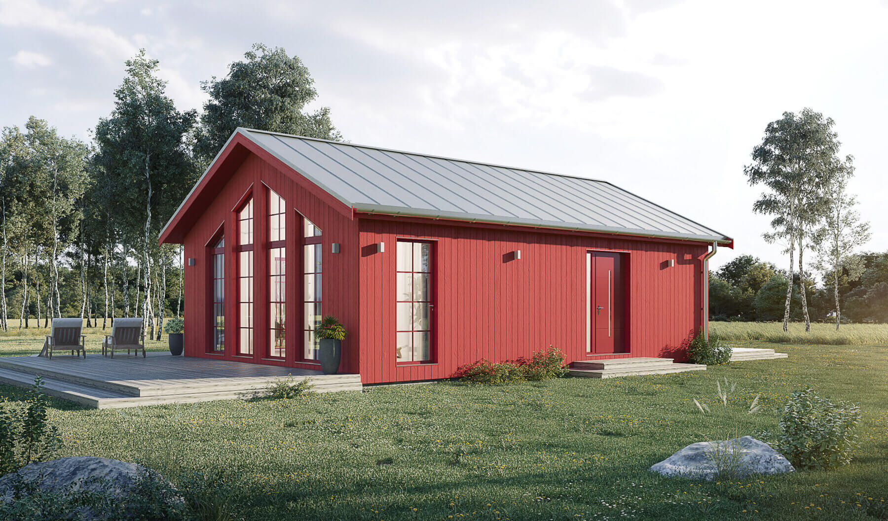 Fritidshus - Fritidshuset Klassisk 60 kvm - Husverket